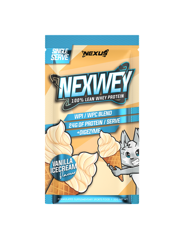 Nexus NexWey 100% Lean Whey Protein Single Serve | ASN.co.nz - ASN Online
