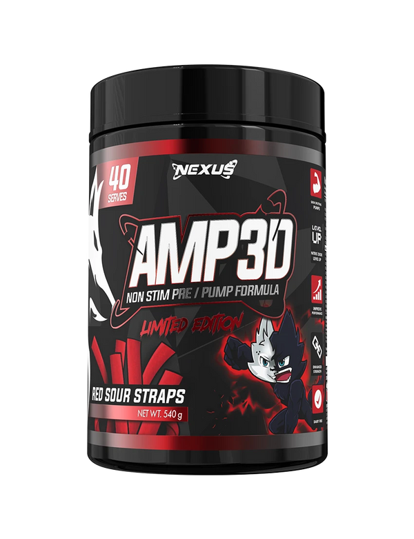 Nexus AMP3D Non-Stim Pre-Workout | ASN.co.nz - ASN Online